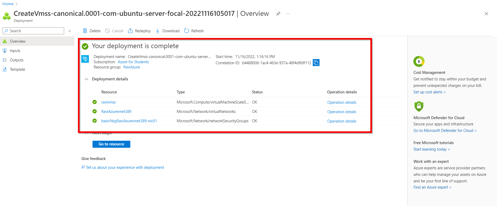 Create Azure Virtual Machine Scale Sets Uw Milwaukee Cloud Computing