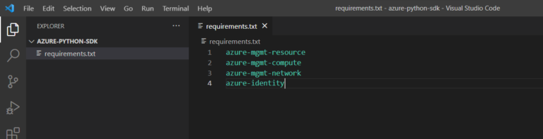 Provisioning Vm In Azure Using Azure Python Sdk Uw Milwaukee Cloud