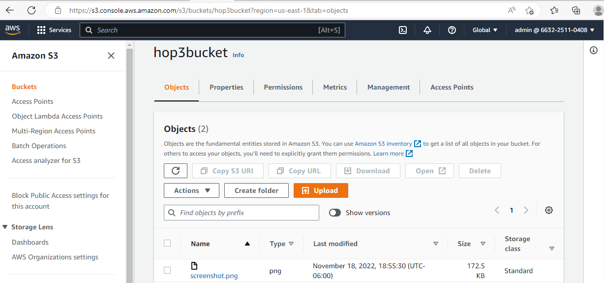 Using python SDK to upload and download the local file into S3 bucket – UW-Milwaukee Cloud Computing