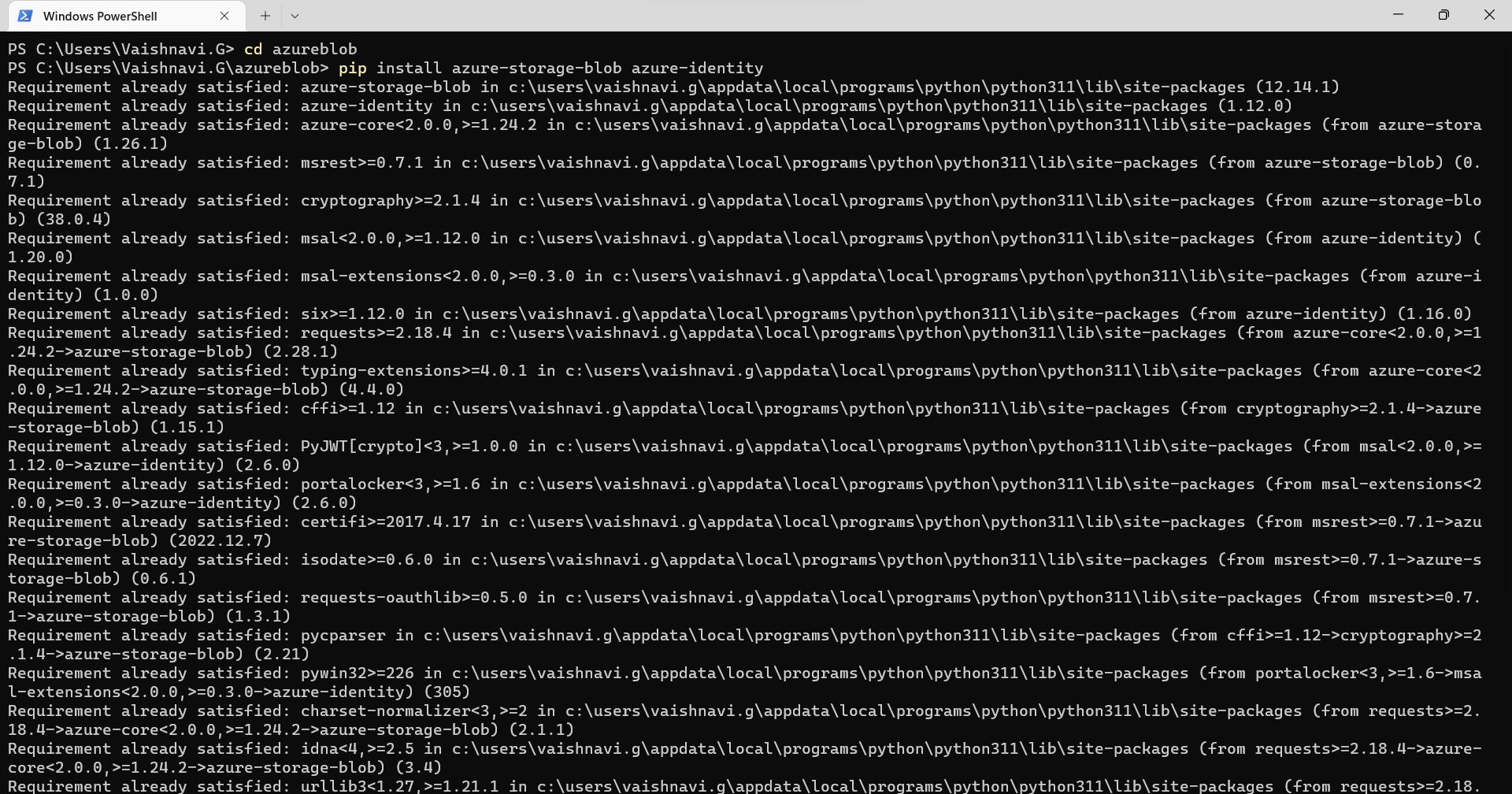 How to use Python to create, write to, and delete files in an Azure storage container – UW ...