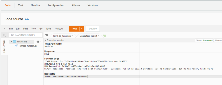 Extract Zip Files In An S3 Bucket Using The Lambda Function Uw Milwaukee Cloud Computing 5395
